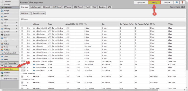Design Webfig Mikrotik - เรียน Mikrotik กับเราสอนแบบ Step By Step